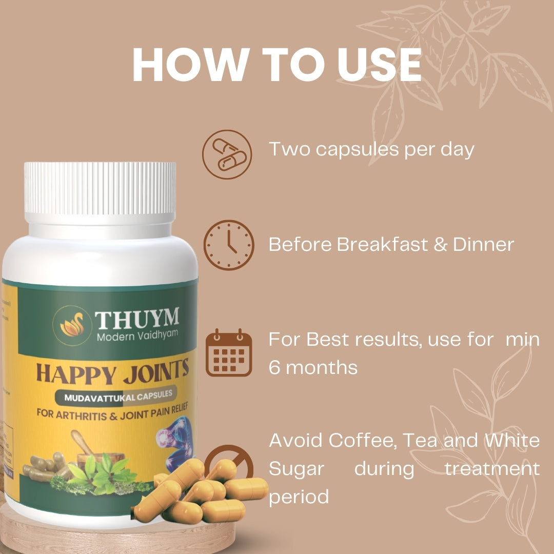 Happy Joints: Natural Joint Support Formula – Thuym - Modern Vaidyam